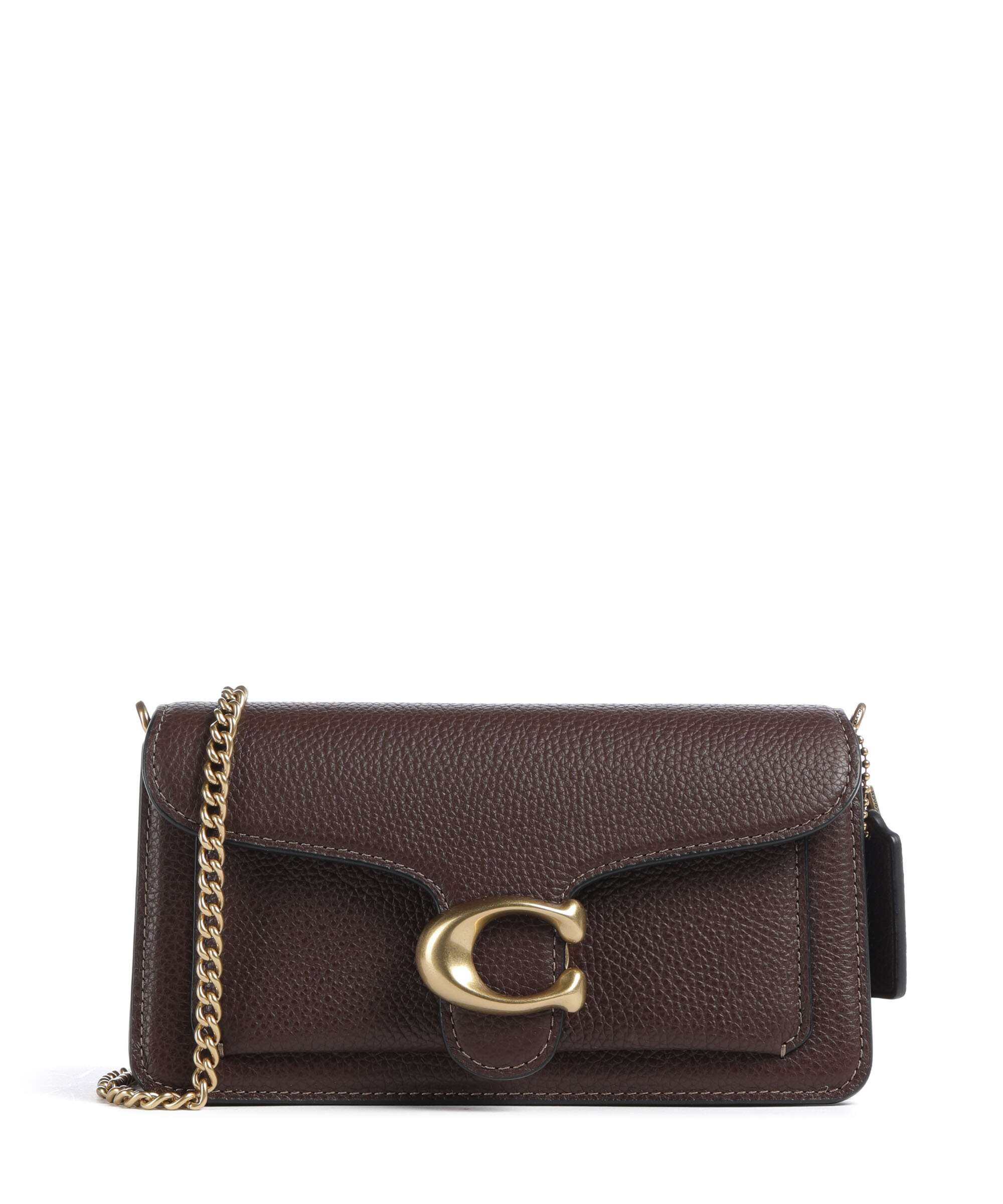 Coach Tabby Chain 19 Bandolera cuero de vaca graneado maple - CBF14 ...