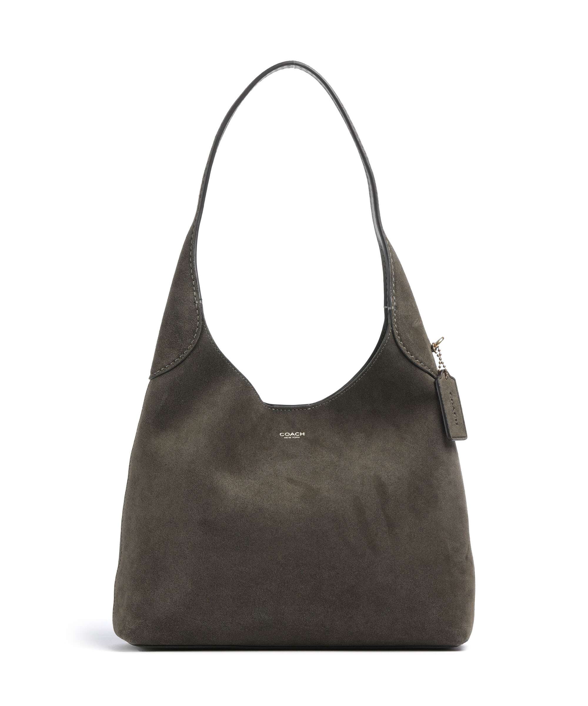 Coach Brooklyn 28 Bolso de hobo cuero de vaca cepillado olive - CW637 ...